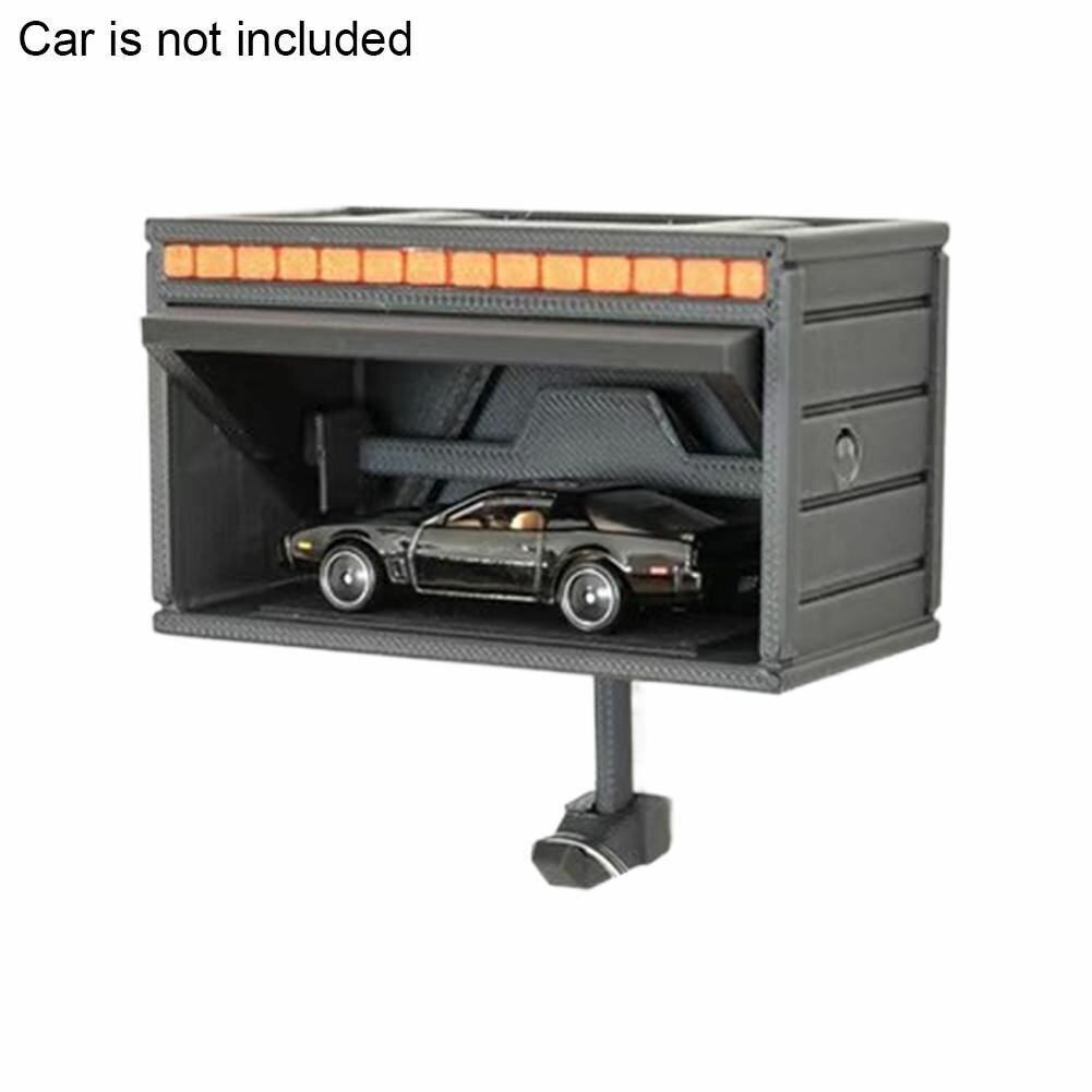 Креативная настенная вешалка для ключей в форме гаража, напечатанная на 3D-принтере