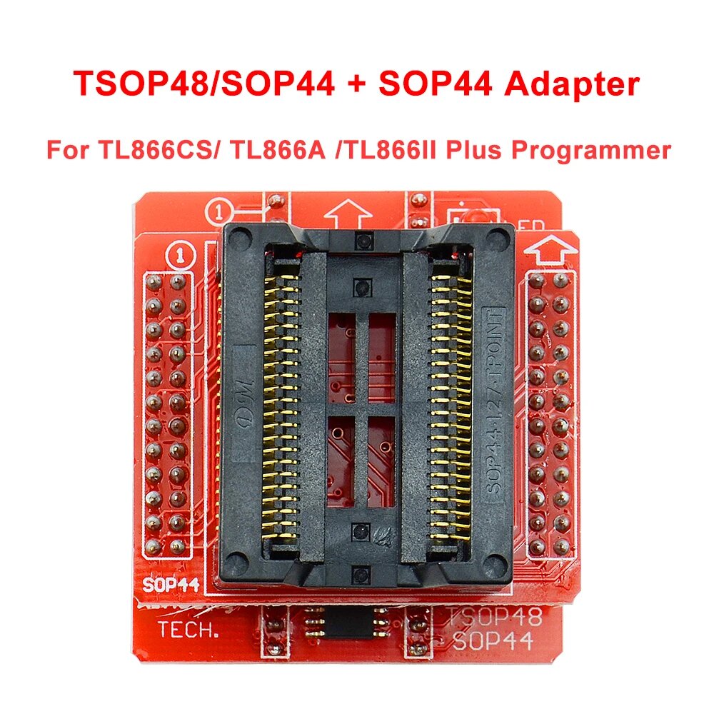 Адаптер SOP44 + плата TSOP48/SOP44 V3 для программатора TL866