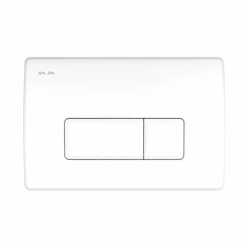 Клавиша смыва AM.PM Tech M I048001LM, пневматическая, пластик, цвет белый