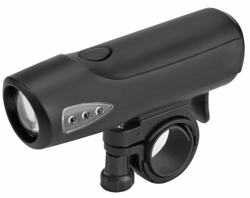 Фонарь на велосипед передний на руль JY-224 JING YI, 1 суперяркий светодиод, 3 режима, ручной