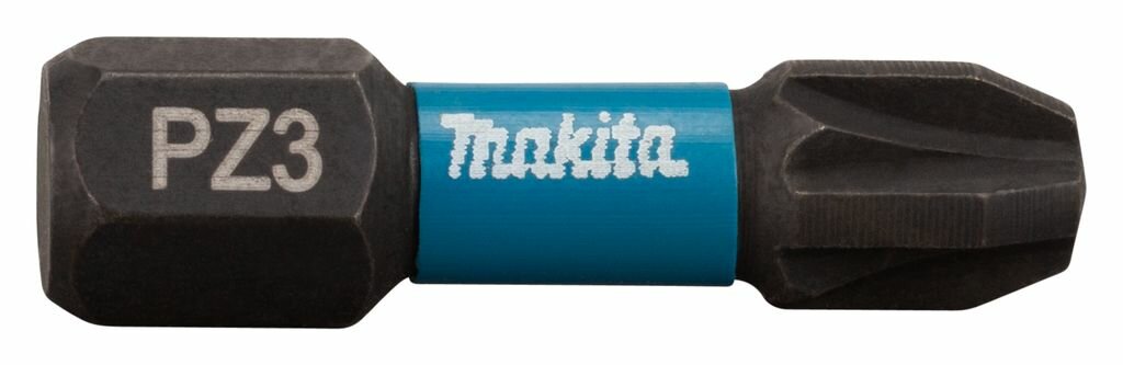 MAKITA B-63650 Бита Impact Black PZ3, 25 мм, C-form, 2 шт.