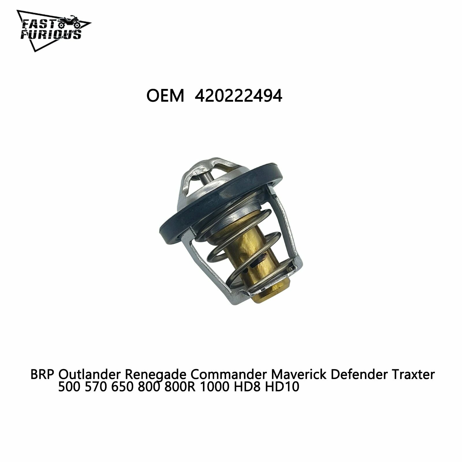 Термостат для BRP Outlander Renegade Commander Maverick Defender Traxter 500 570 650 800 800R 1000 HD8 HD10 420222494