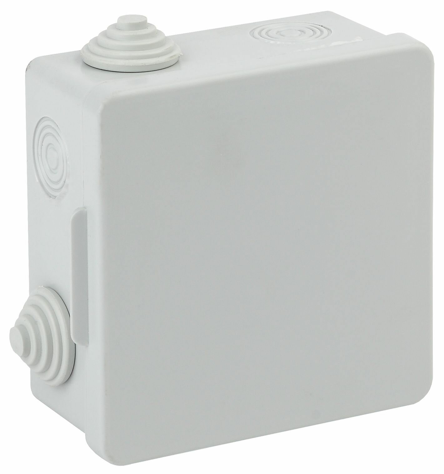 ЭРА KOR-100-100-50-8g Коробка распаячная открытой установки КОР 100х100х50мм с гермовводами 8 вх. IP54, Б0037441