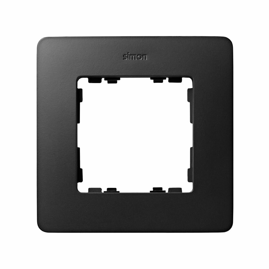 Simon 82 Detail Белый/Графит Рамка 1-ая, 8200610-038