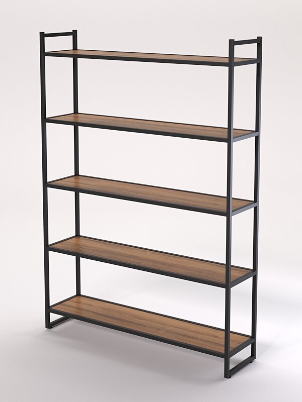 Стеллаж "Стронг" №21 в стиле лофт, Орех. Производитель товара - компания Westcom.
