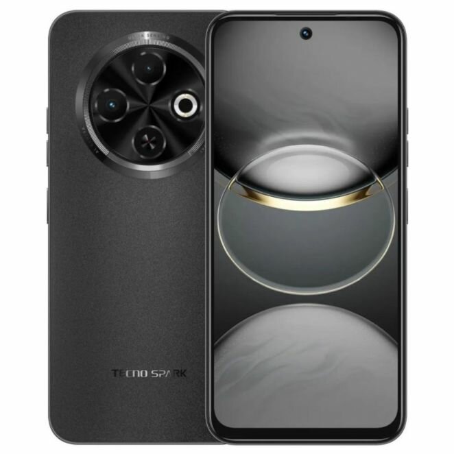 6,67" Смартфон Tecno Spark 30C 8 Гб/256 Гб (TCN-KL5N.8.256. BK) черный