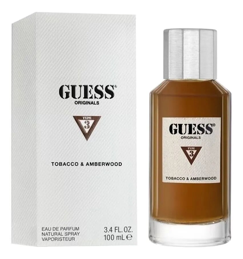 Guess Originals Type 3 Tobacco & Amberwood 100 мл, Парфюмерная вода унисекс