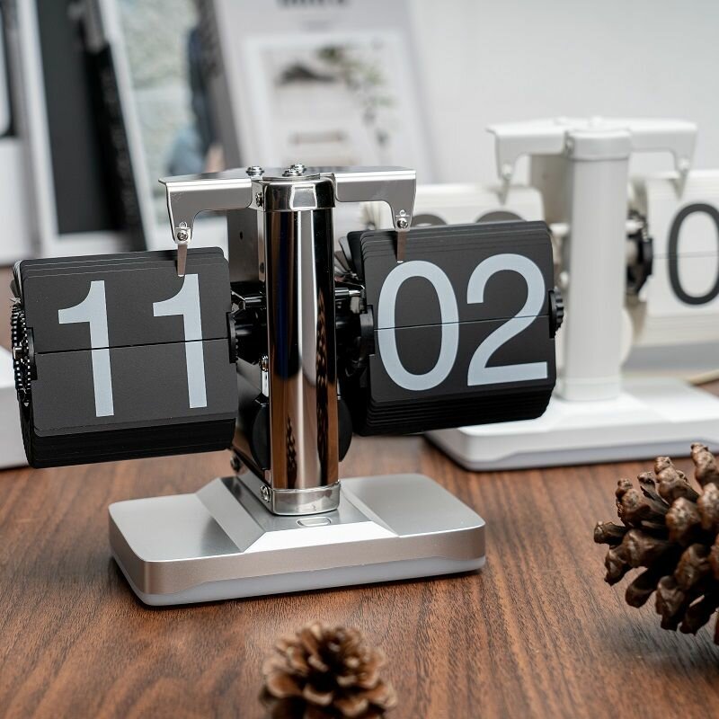 Перекидные часы настольные Flip Clock, (watch-14)