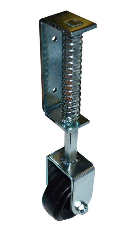 Колесо неповоротное опорное для ворот (г/п 110кг, Ф 100мм)