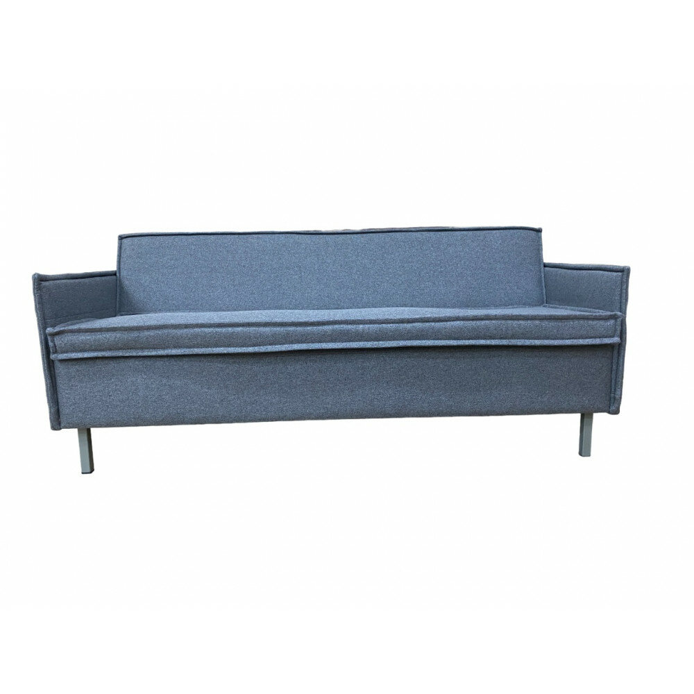 Диван прямой GRUPPO 396 квант размер: 185 х 82 см, рогожка Jazz 21 антрацит