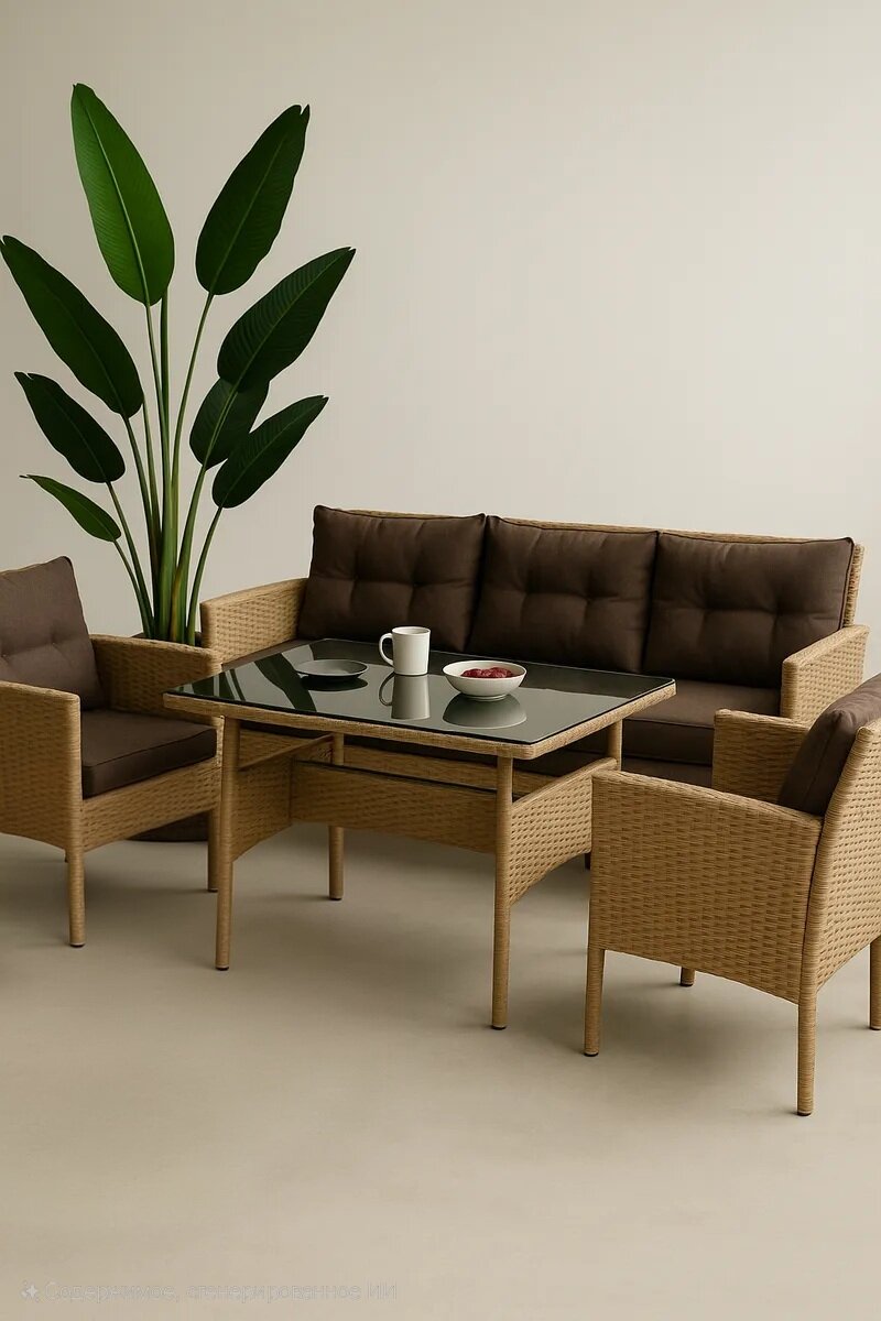 Мебель из ротанга Барселона Premium