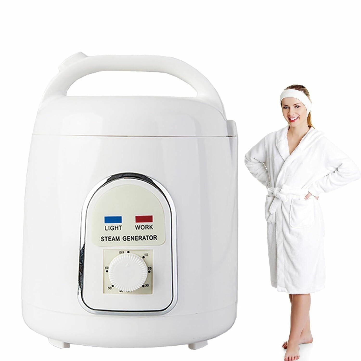 Парогенератор boyangmaoyi, для сауны, 850Вт, 1,5л, с таймером, защита от протечек