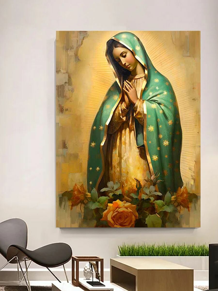 Картина со львом, Величие силы из коллекции "Истинный Король Лев", 60х80 см.