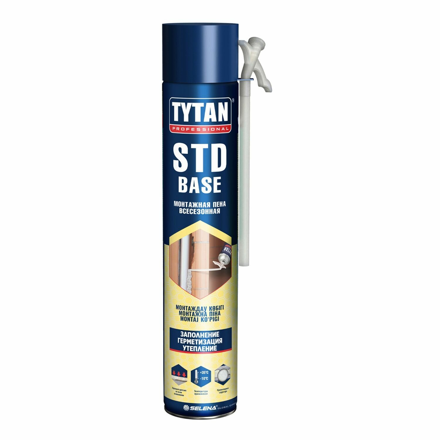 Пена стандартная Tytan Professional STD BASE всесезонная 750 мл