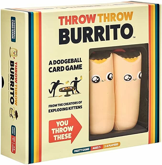 Игра настольная Вышибалы Кидай Кидай Бурито Throw Throw Burrito