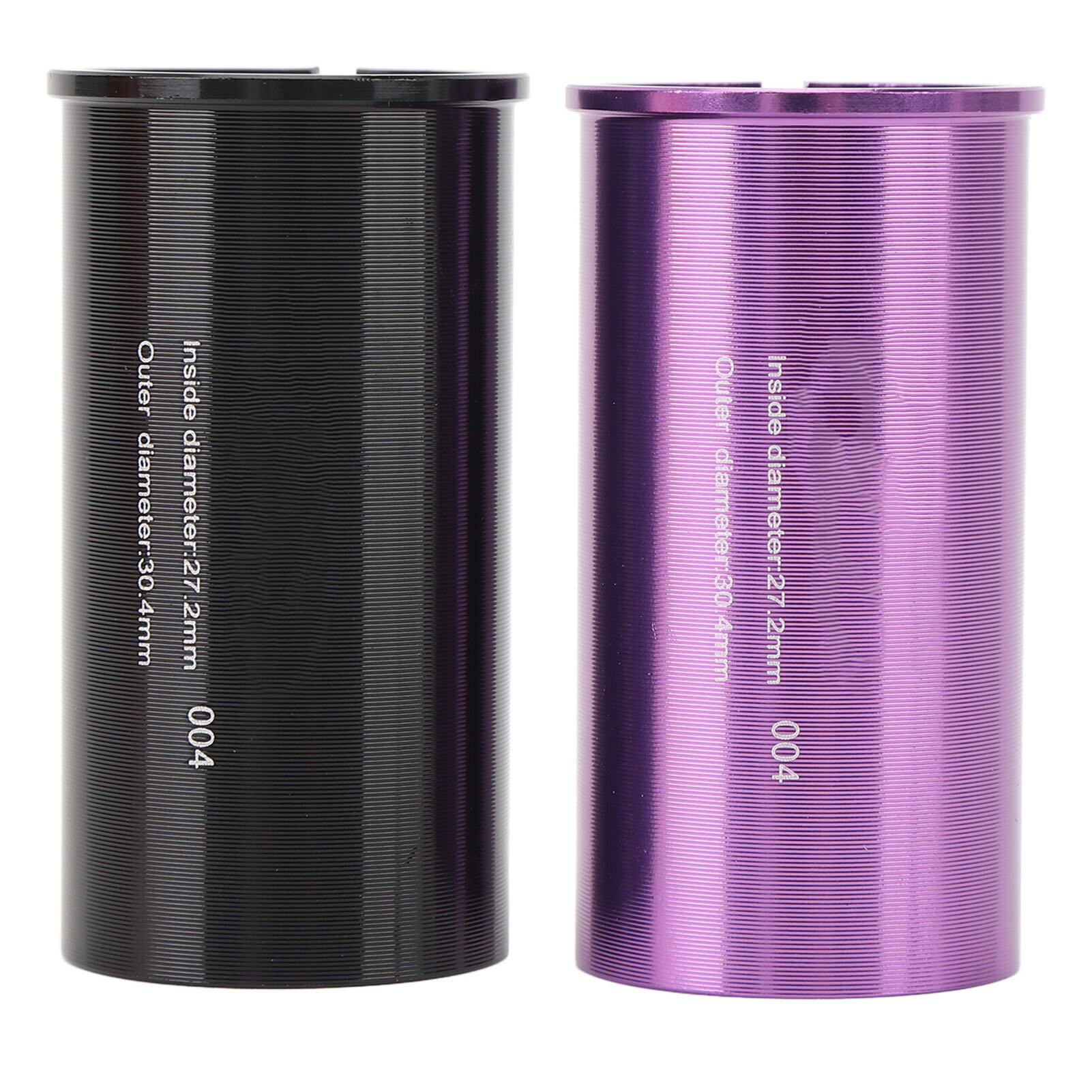 Сиденье после пробирки адаптер алюминиевый сплав с сплавным сплавом обработанный CD Текстура Цикл сиденья Seatpost Reducting Elice Shim 27.2-30.4mm