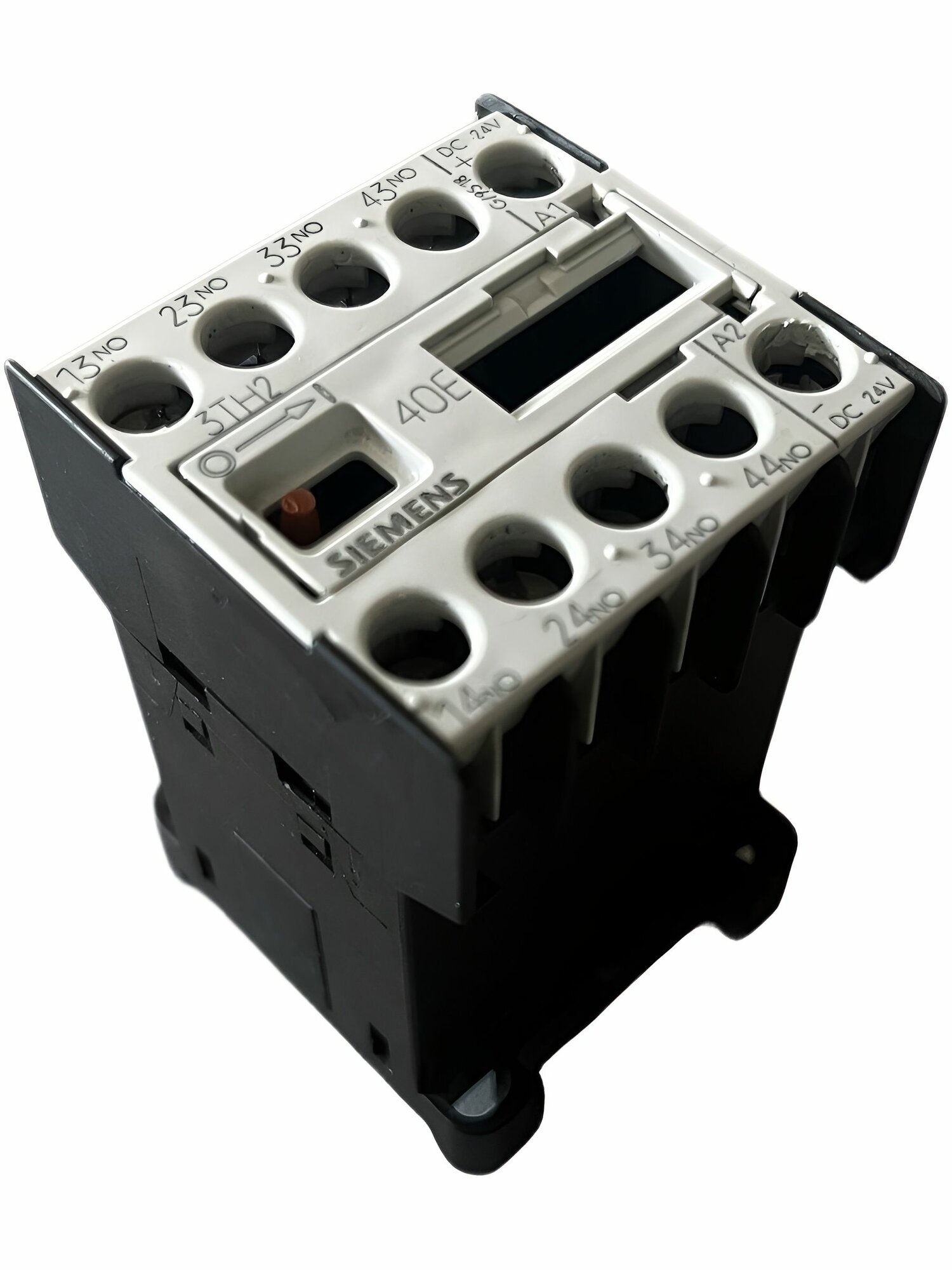 3TH2040-0BB4 Siemens, Контакторное реле, 40E, 4 но; Винтовая клемма, работа постоянного тока 24 В постоянного тока.
