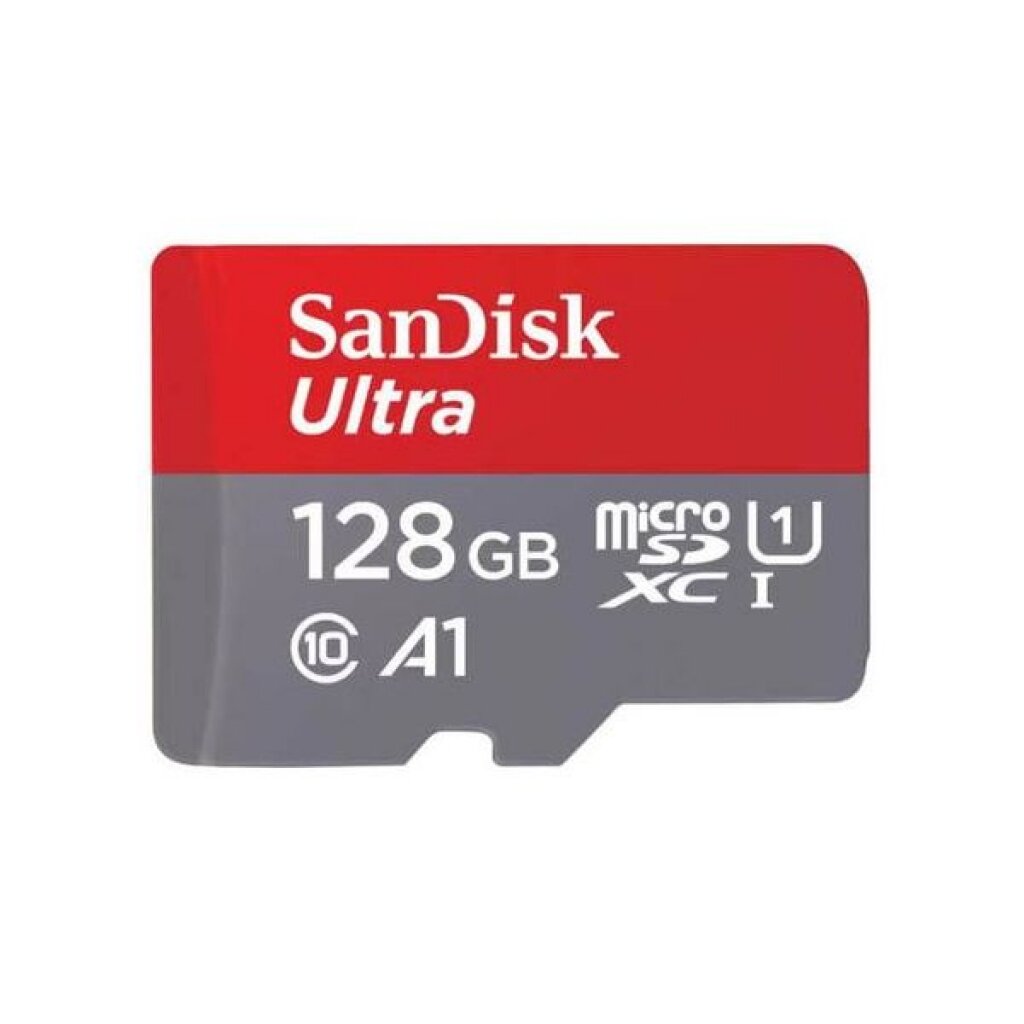 Карта памяти SanDisk 128GB Ultra microSDHC UHS-I Memory Card - 140MB/s (SDSQUAB-128G-GN6MN)