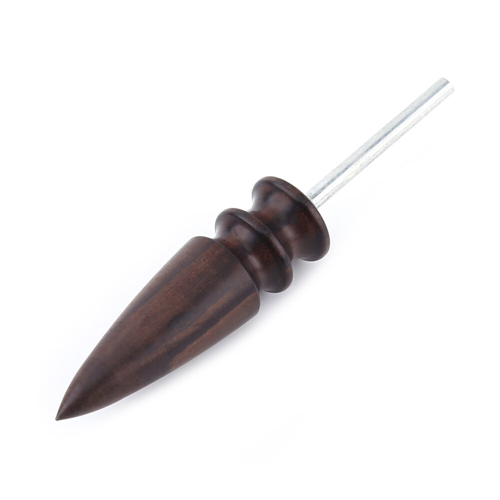 1pc Blackwood Wooden Leather Craft Edge Burnisher Pointed Head Tool S