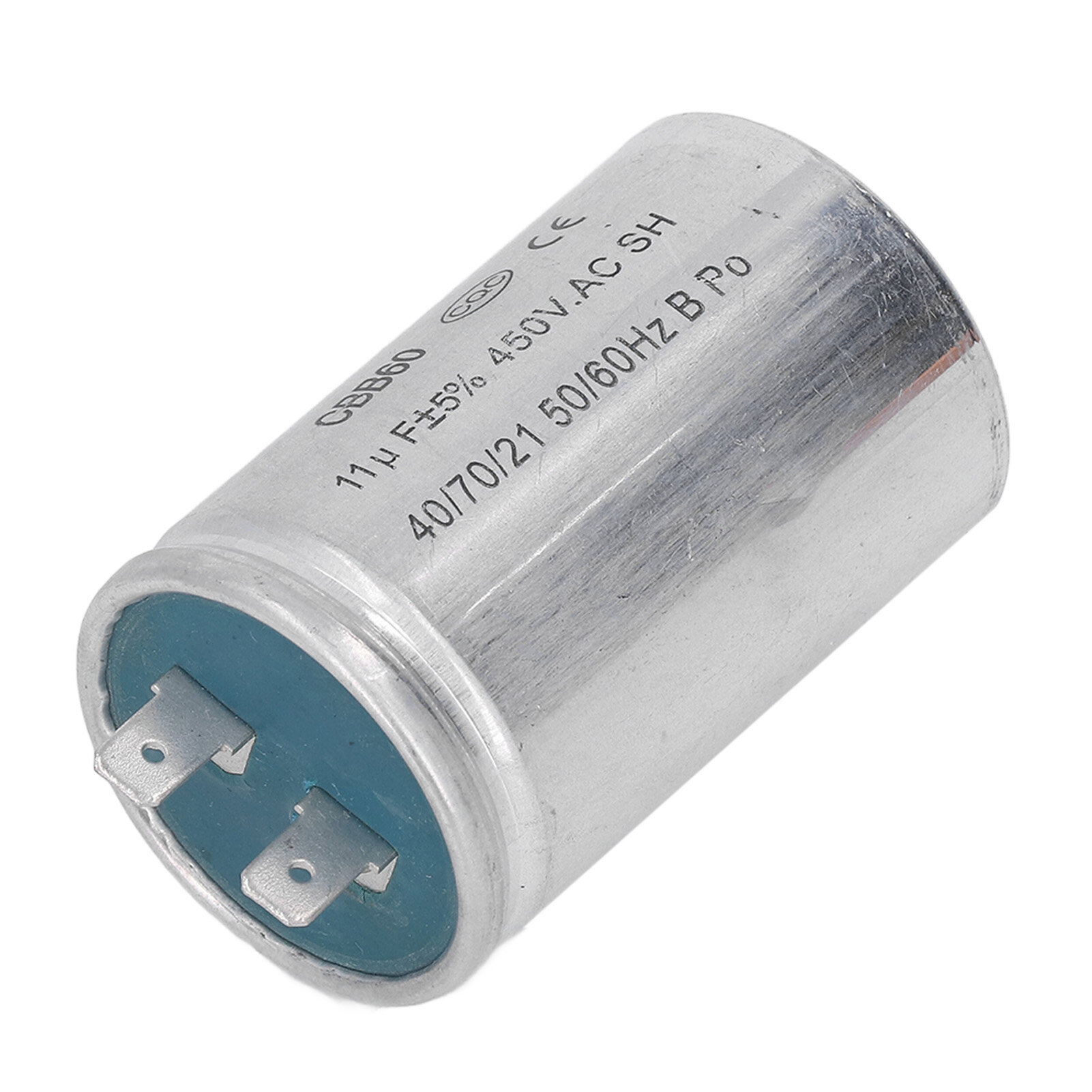 Пусковой конденсатор двигателя 11 мкФ, высокое сопротивление изоляции, пусковой рабочий конденсатор генератора, 450 В переменного тока