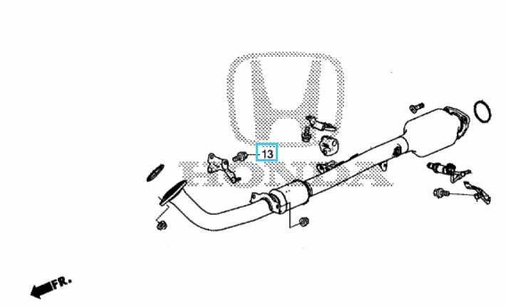 Болт с фланцем 10х25; Артикул Honda/Acura: 957011002508 (Оригинал)