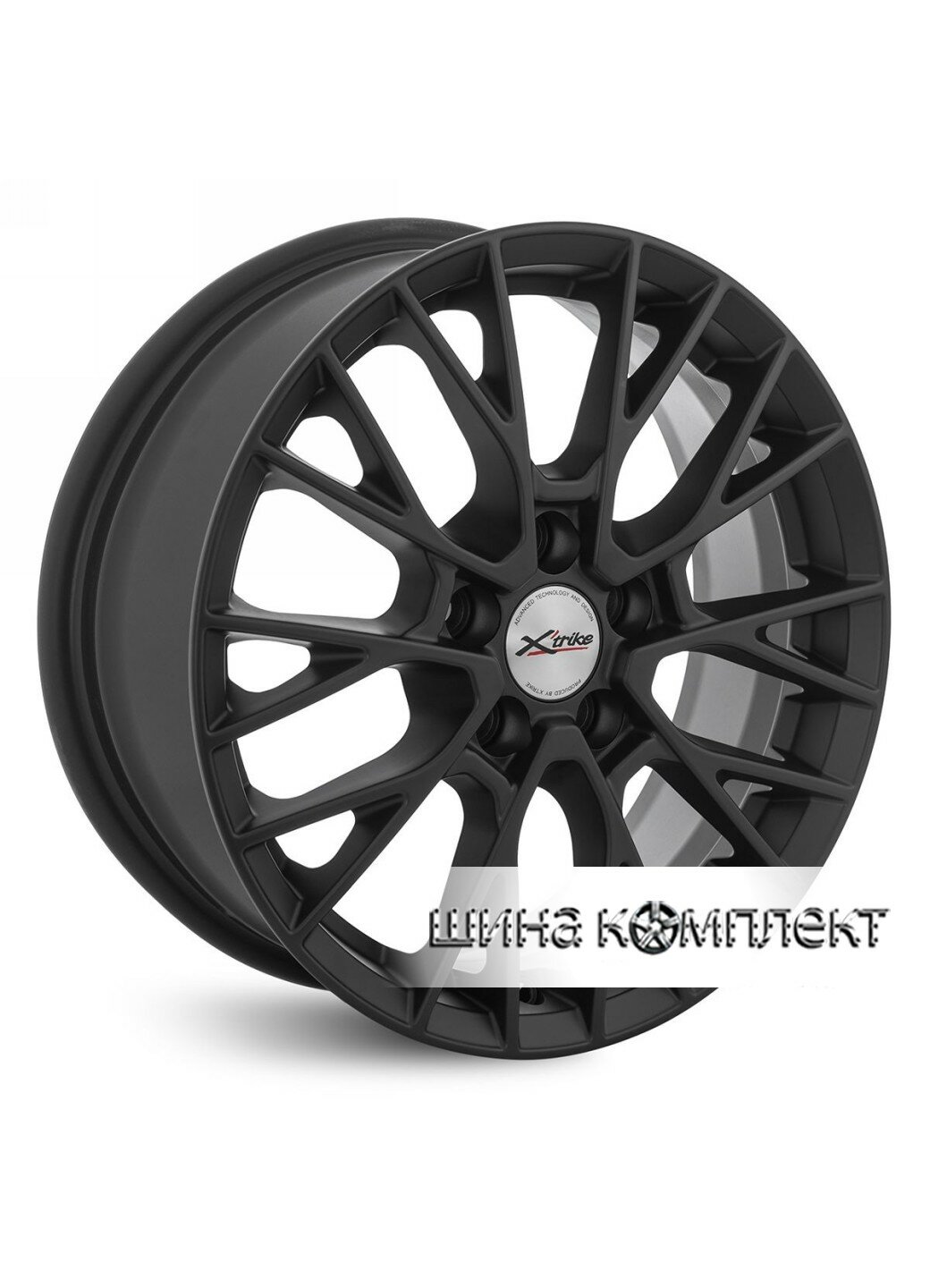 Колесный диск X-trike X-135 6,5x16 5x105 ET38 56,6 BKM литой для автомобиля