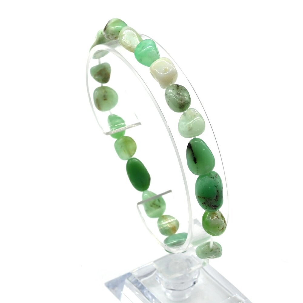 Браслет, хризопраз