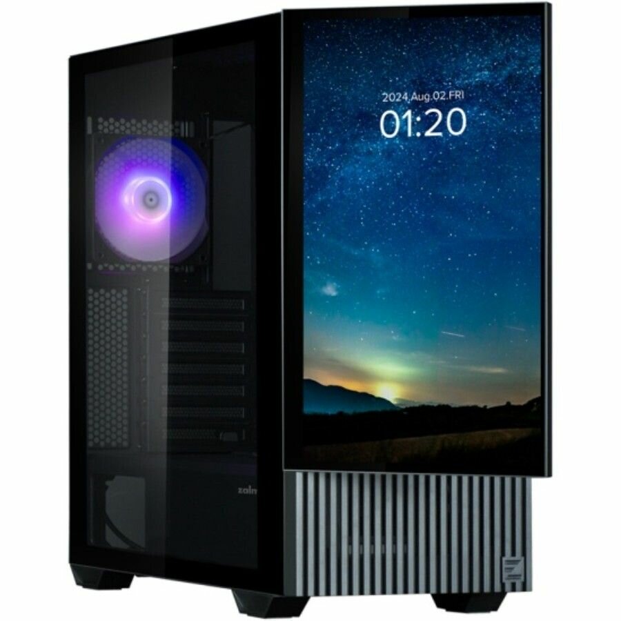Компьютерный корпус Zalman Z10 DS (Z10 DS BLACK) черный - Midi Tower, ATX, Mini-ITX, Micro-ATX, USB 2.0 Type-A
