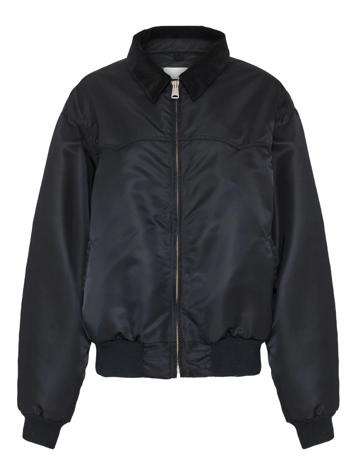Бомбер Corduroy-collar bomber jacket