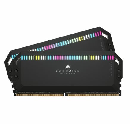 Оперативная память Corsair DOMINATOR PLATINUM RGB (CMT32GX5M2X5600C36) DIMM DDR5 32 ГБ - 2 шт, 5600 МГц