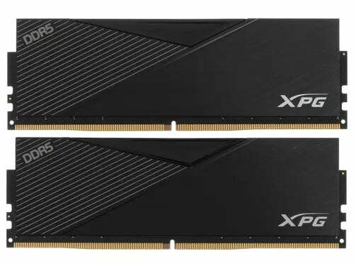 Оперативная память ADATA XPG Lancer (AX5U5600C3632G-DCLABK) DIMM DDR5 64 ГБ - 2 шт, 5600 МГц