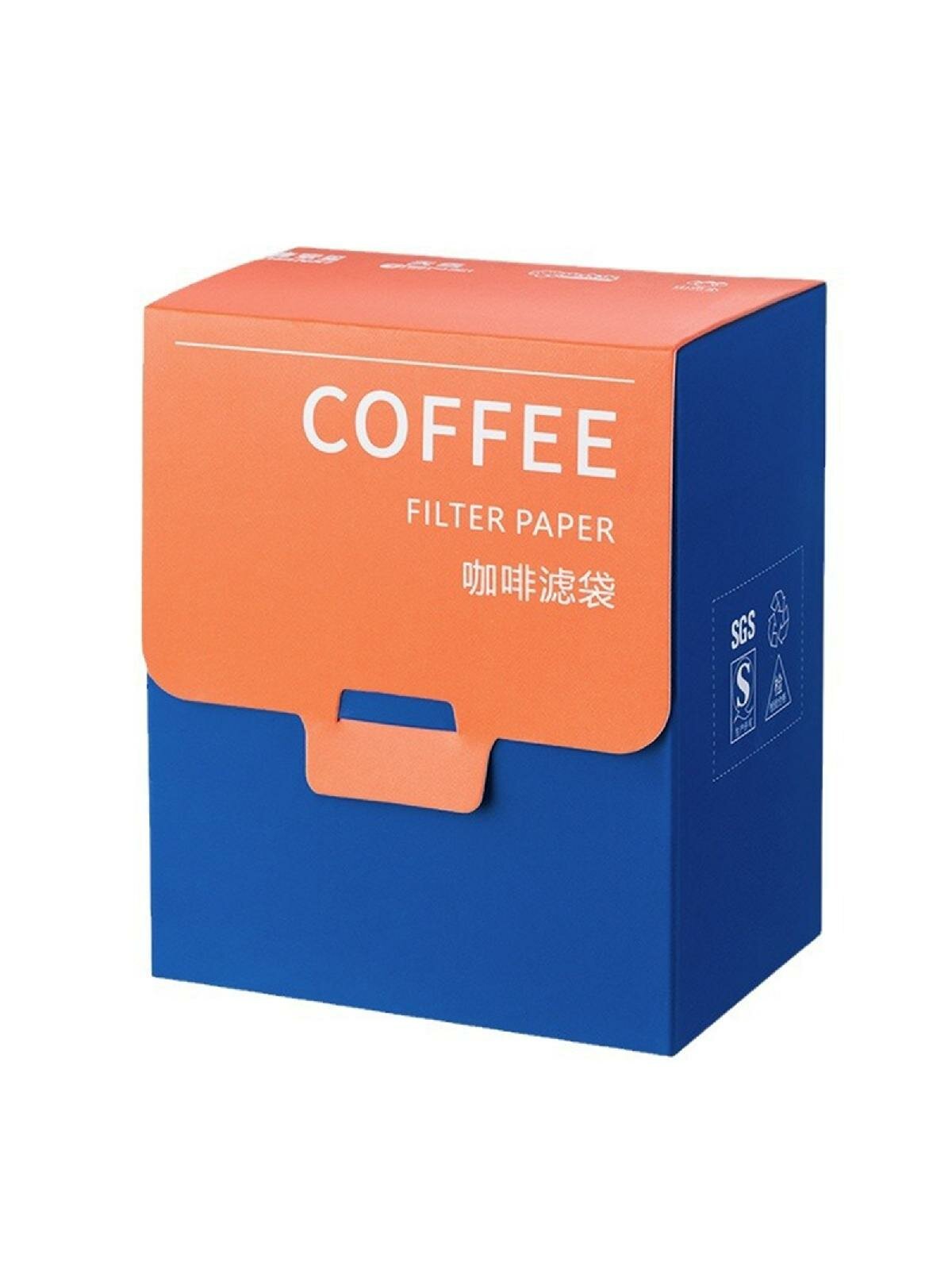 100шт Одноразовый Кофейный Фильтр-Бумажный Пакет Для Капельного Кофе Внутренний Мешок Прочный