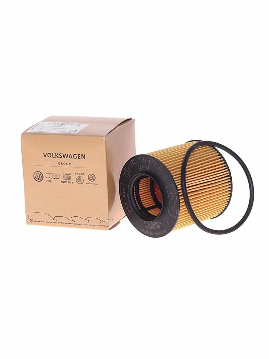 Фильтр масляный 03C115562 VAG Golf 03-08 Tiguan 07-17 Jetta 06- Octavia 04-12 Roomster, Fabia 07-14