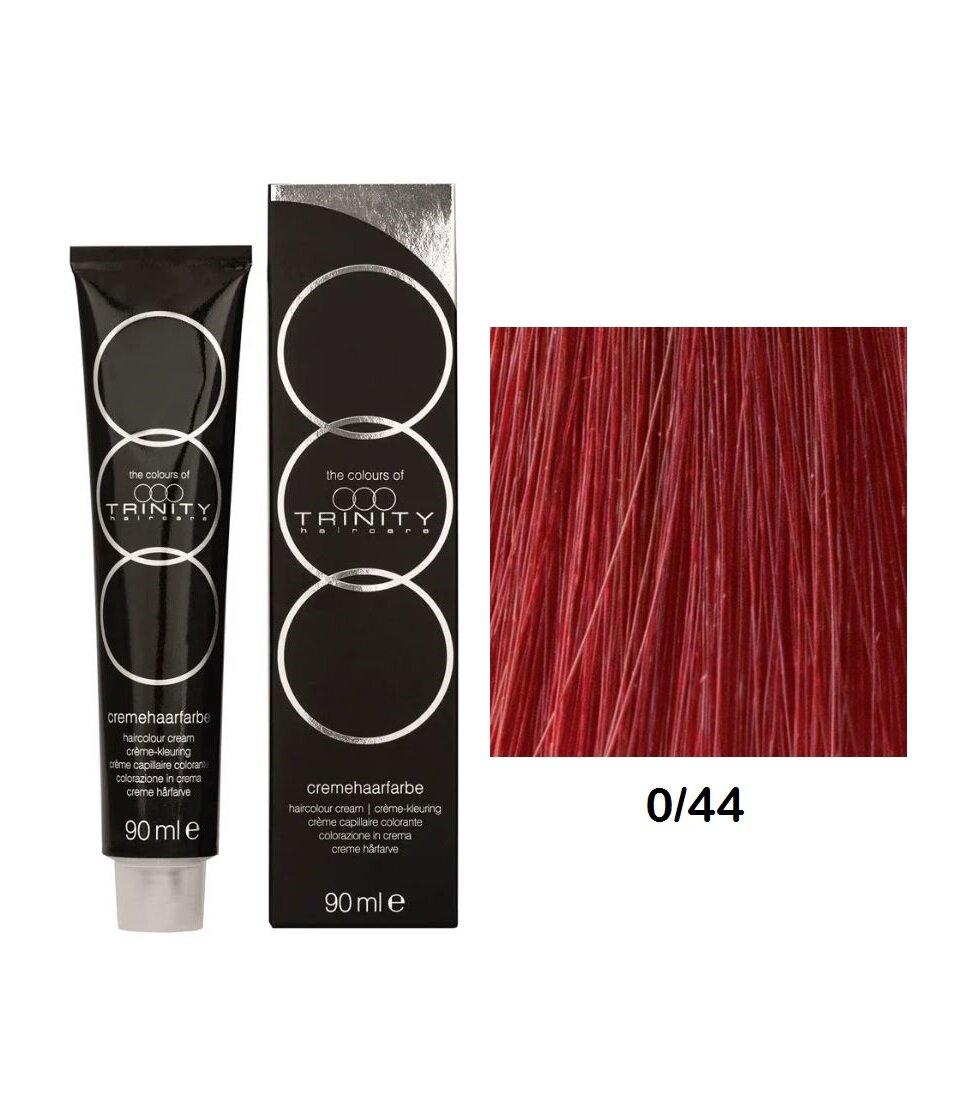 Trinity COT Тринити Стойкая краска с кератином 90 мл - COT 0/44 rot Красный