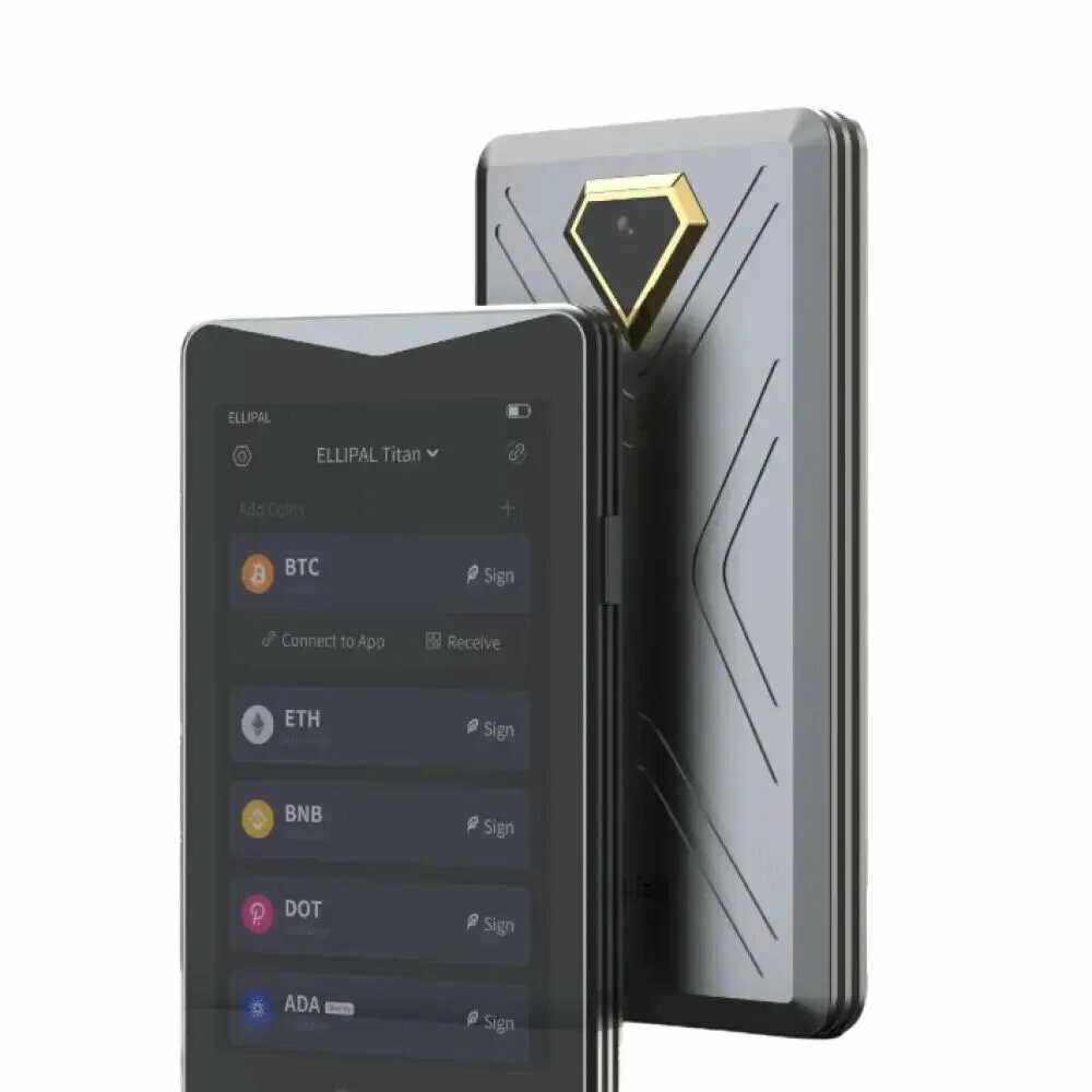 Аппаратный криптокошелек Ellipal Titan 2.0 - от официального реселлера CAPSLOCKS