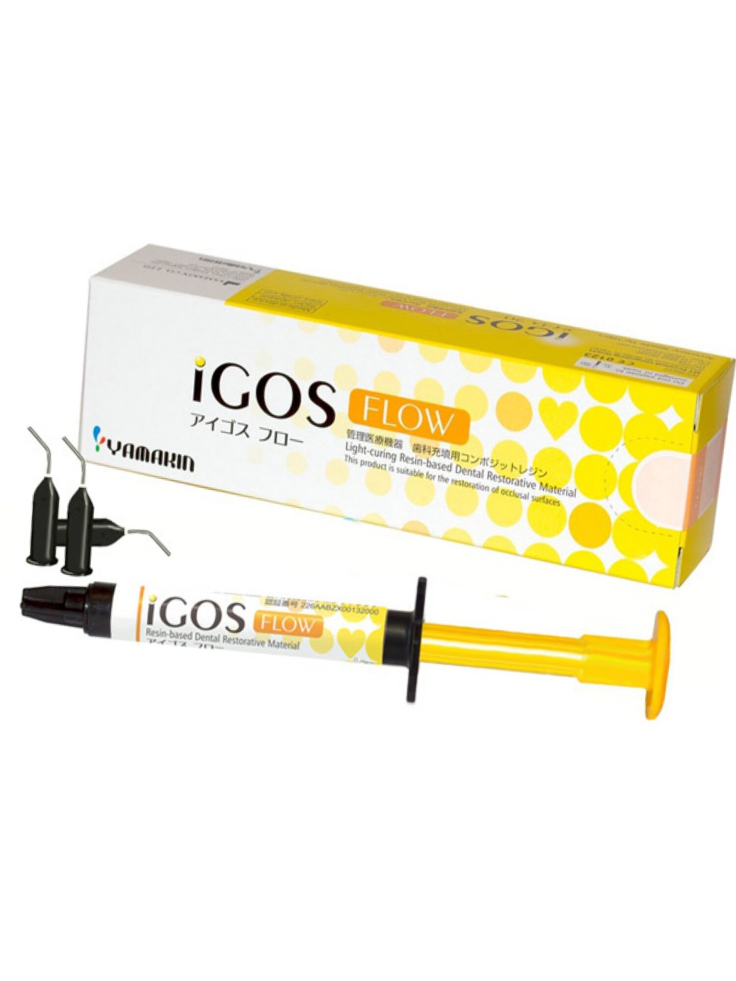 Композит жидкотекучий стоматологический пломбировочный iGOS Flow AO3.5, шприц 2,6 г.