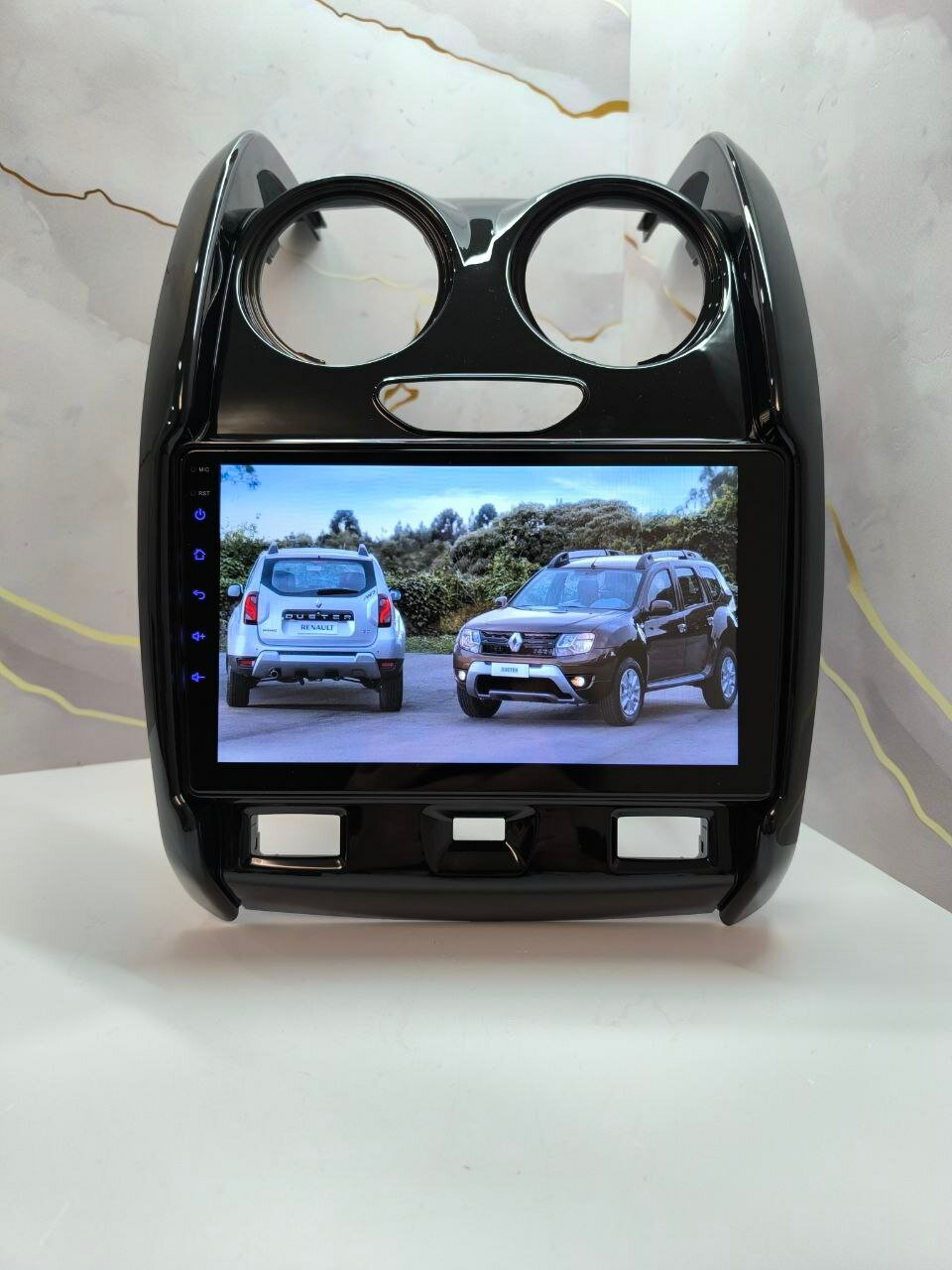Магнитола Renault Duster 2015-2021 Android автомагнитола 9" QLED 4/64GB 8 ядер CarPlay DSP SIM GPS WiFi штатная мультимедиа