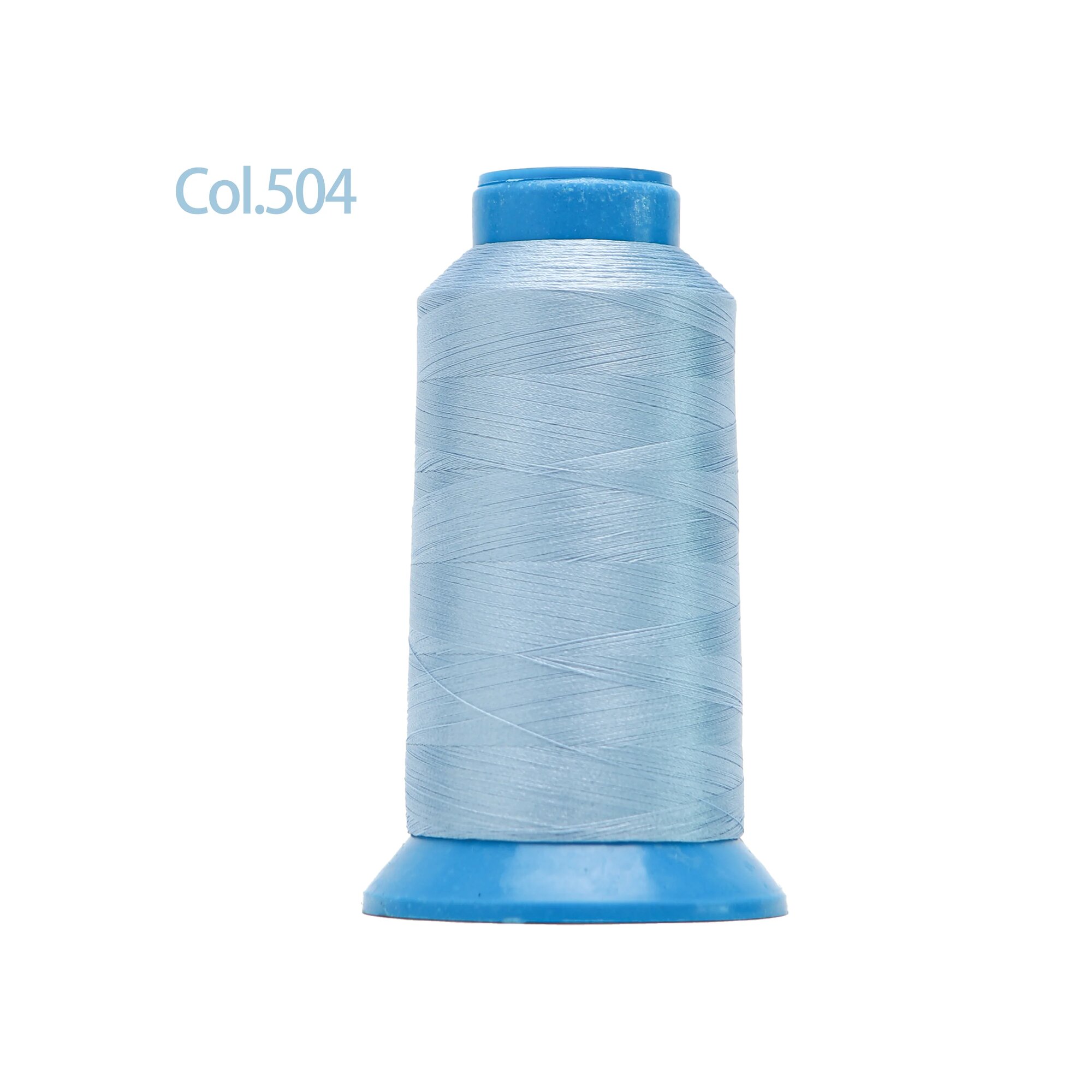 Нить для вышивки Amo Col.504, синяя, 4000м