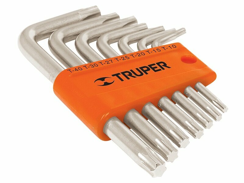Набор шестигранных ключей TORX-7 TRUPER, 15552, 7 штук