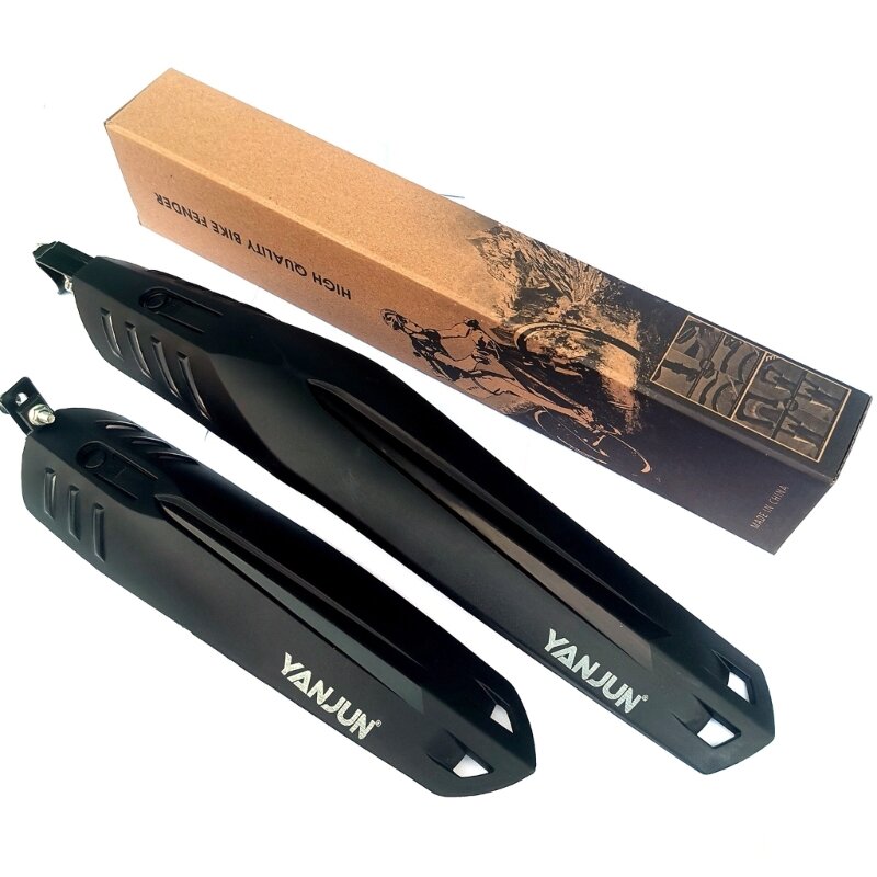 Комплект Велосипедных Крыльев Для Горного Шоссейного Велосипеда Брызговик Передний и Задний Брызговик Быстроразъемные Крылья для MTB Горного Шоссейного Велосипеда