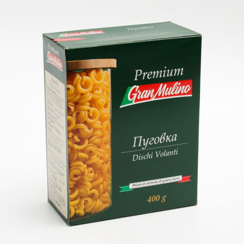 Макаронные изделия Granmulino Премиум Пуговка №57 400 г