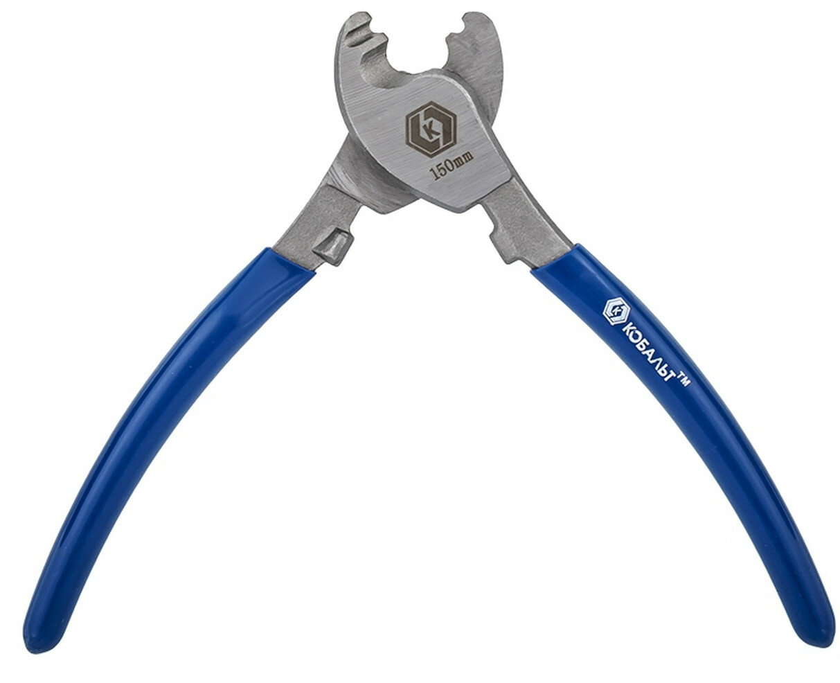 Кабелерез Кобальт 150 мм до 6 мм²/22 мм² кв для резки проводов и электрических кабелей