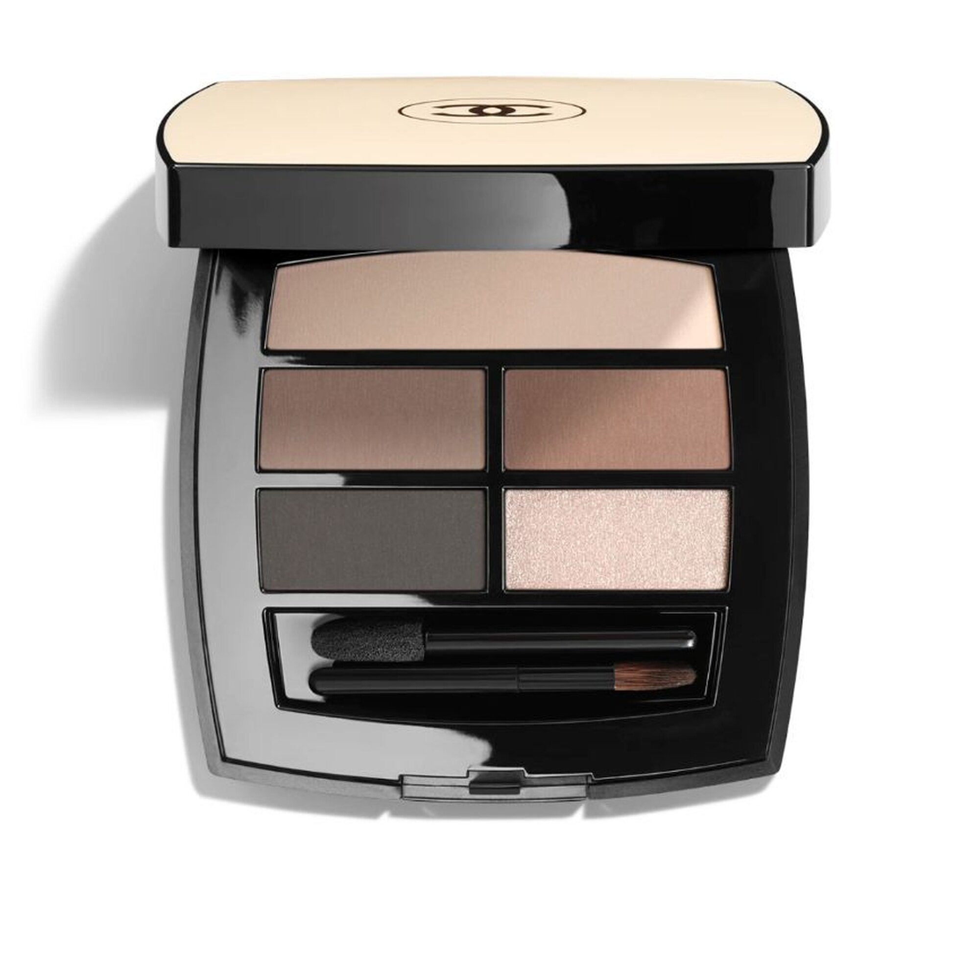 Тени для век Chanel Les Beiges Medium, сатиновые и матовые оттенки, 5 цветов