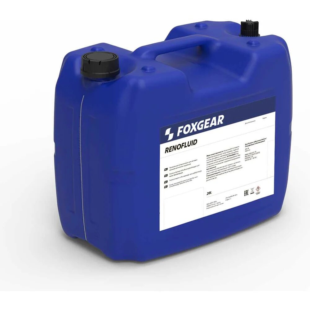 Масло гидравлическое FoxGear RENOFLUID AW, минеральное, канистра, 20 л