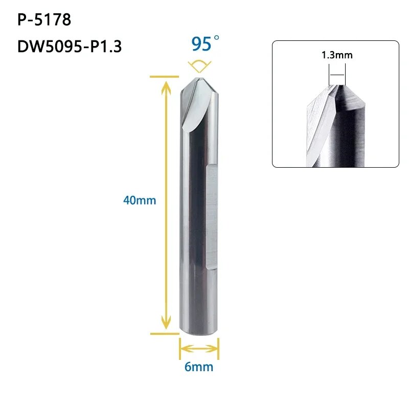 RAISE Dimple Cutter 90° 95° 100° 105° для слесарных инструментов P-5178 95degree P1.3