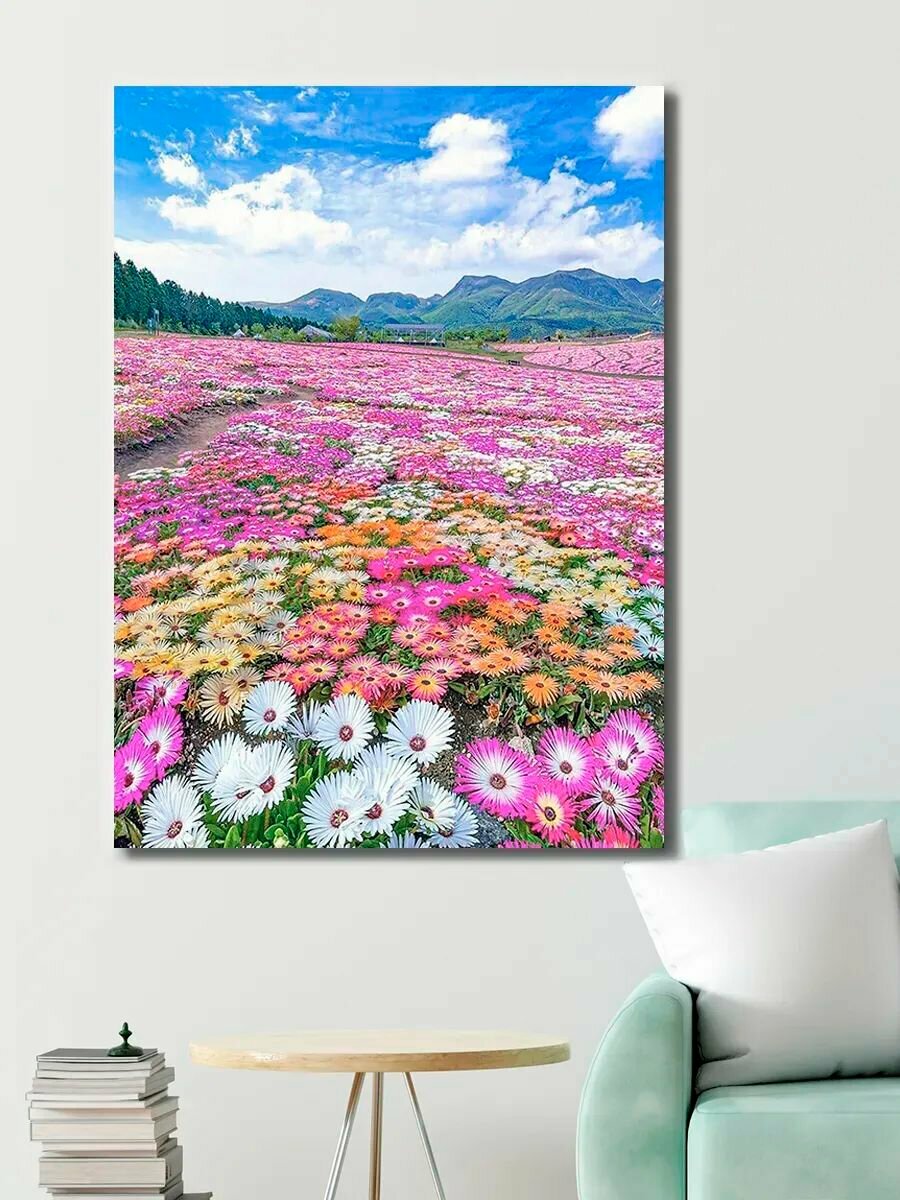 Картина "Цветочный рай", галерейная 30х40см 1шт.