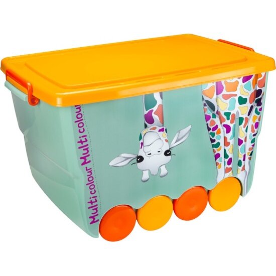 Ящик для игрушек Idea окто 50л М 2551 жираф