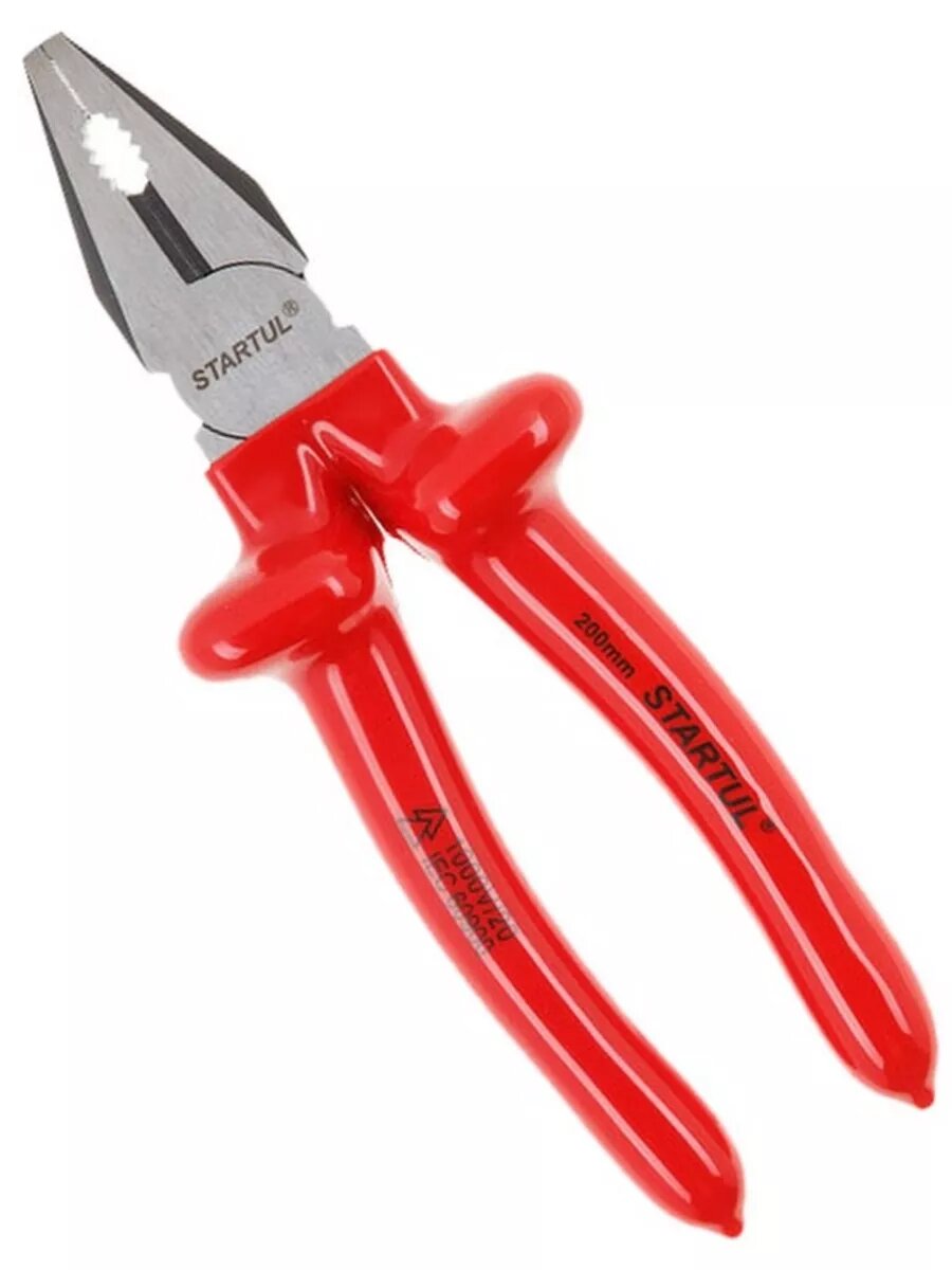 Плоскогубцы 200мм комбинир. диэлектрич. STARTUL PROFI (ST3060-200)