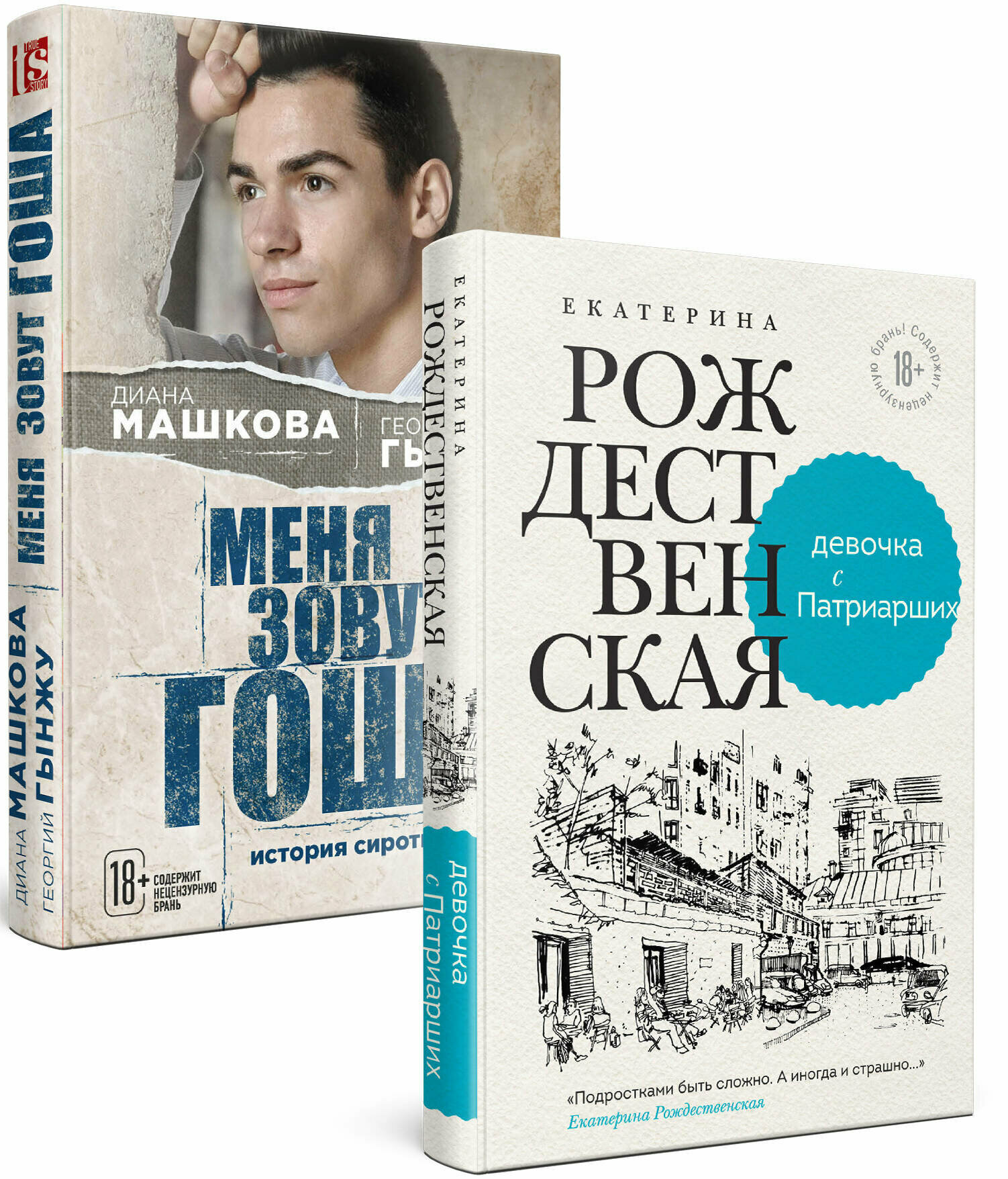 Рождественская Е. Р, Машкова Д. Девочка с Патриарших. Меня зовут Гоша. История сироты (комплект из двух книг)