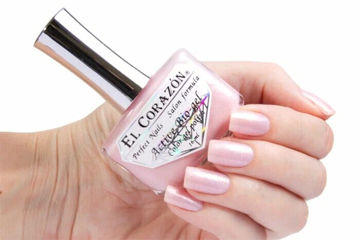 EL CORAZON- Эль Коразон Shimmer Цвет Холодно розовый с шиммером 16 мл